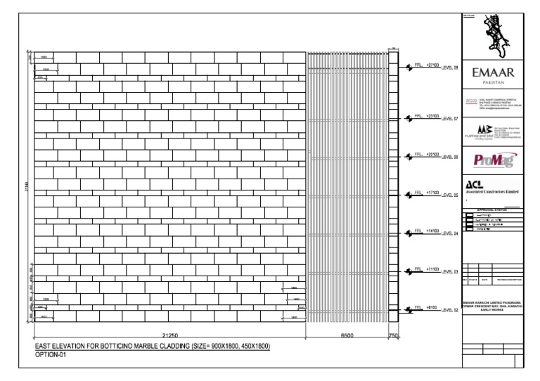 Stone Cladding Grid East-Option-01 | PDF