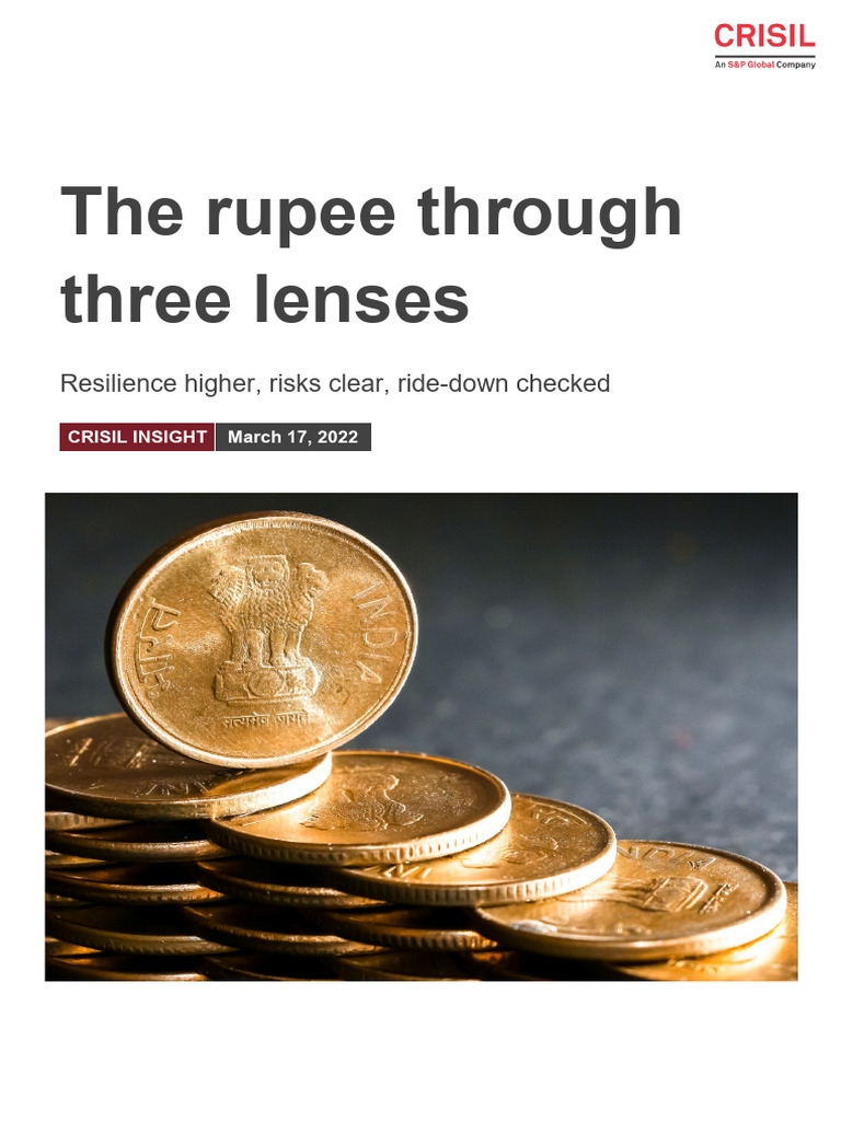 Indian Rupee: Resilience and Risks Analysis | PDF | Currency ...