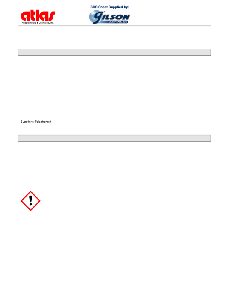 Atlas Capping Compound Specs | PDF
