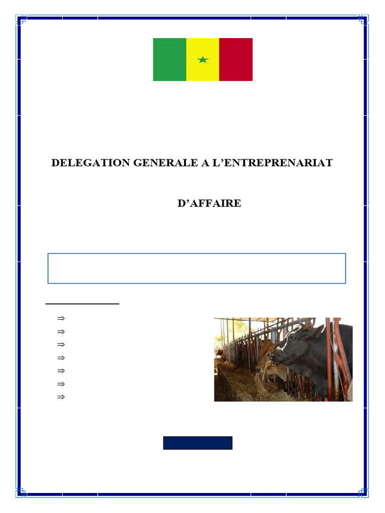 Projet Ferme Integree, Elevage Et Arboriculture Gie Sall Agro ...