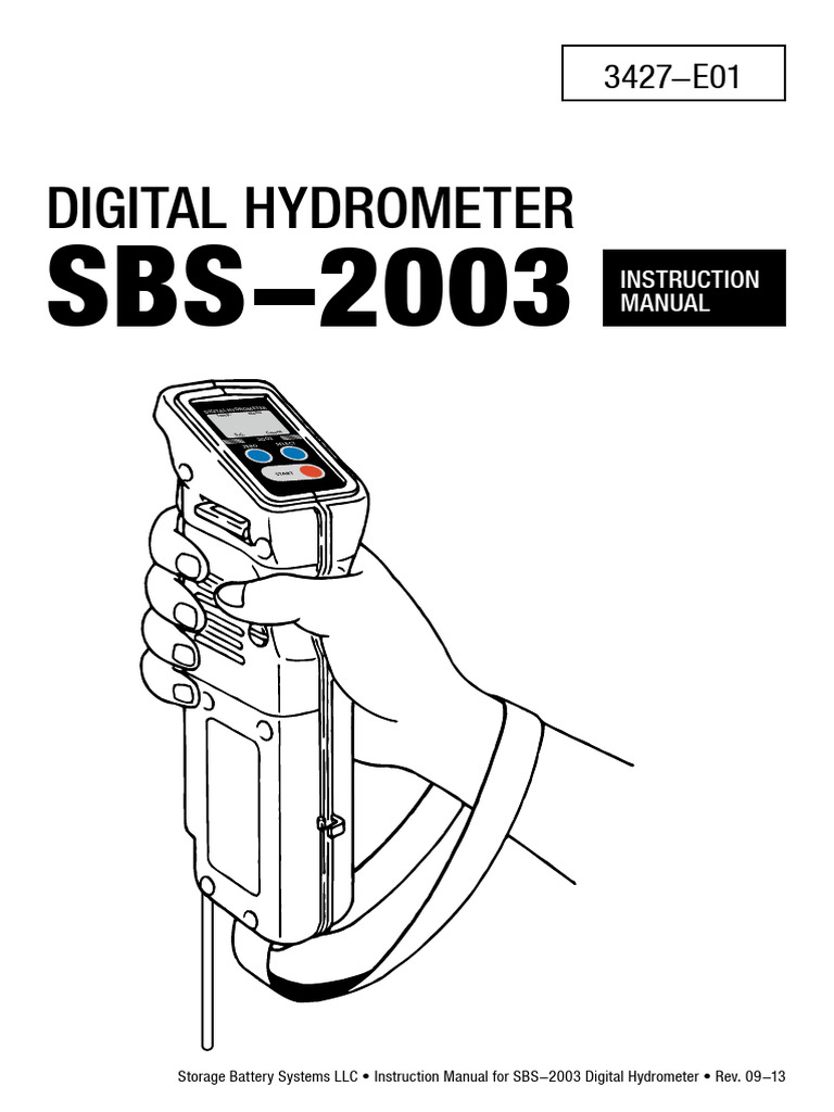 SBS-2003 Manual | PDF