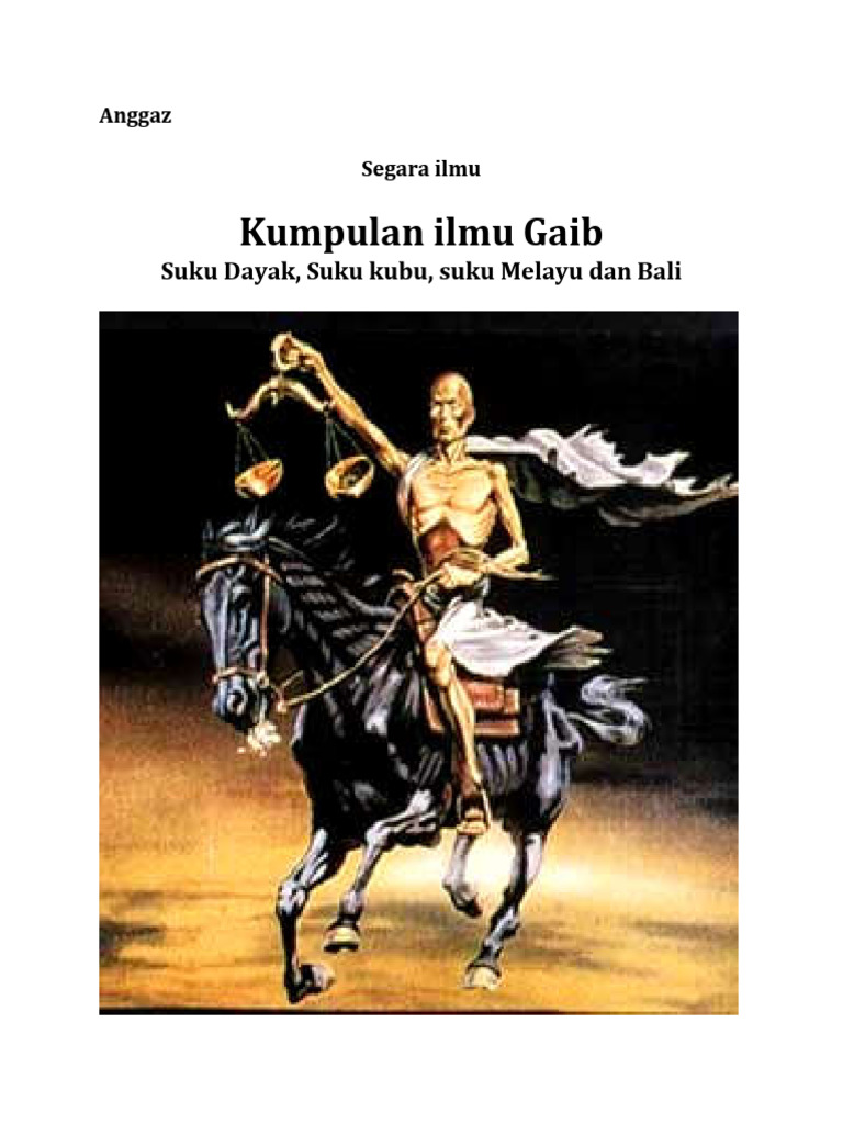 Kitab Kumpulan Ilmu Gaib Nusantara-1 | PDF