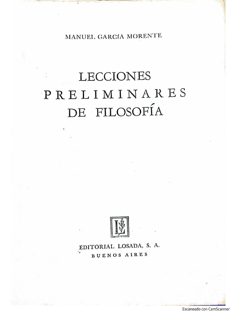 Manuel García Morente - Aristoteles | PDF