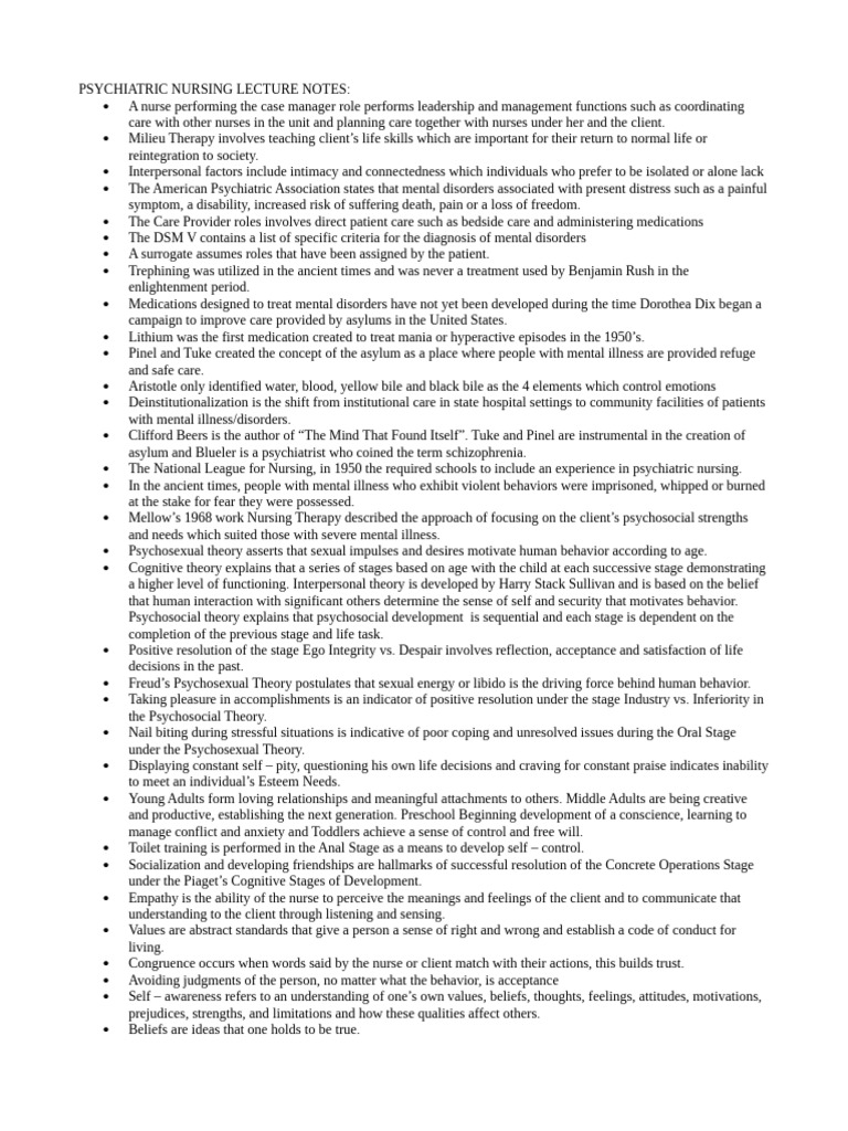 Psych-Lecture-Notes 2 | PDF