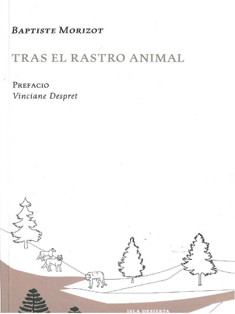 Morizot.B-Tras El Rastro Animal | PDF