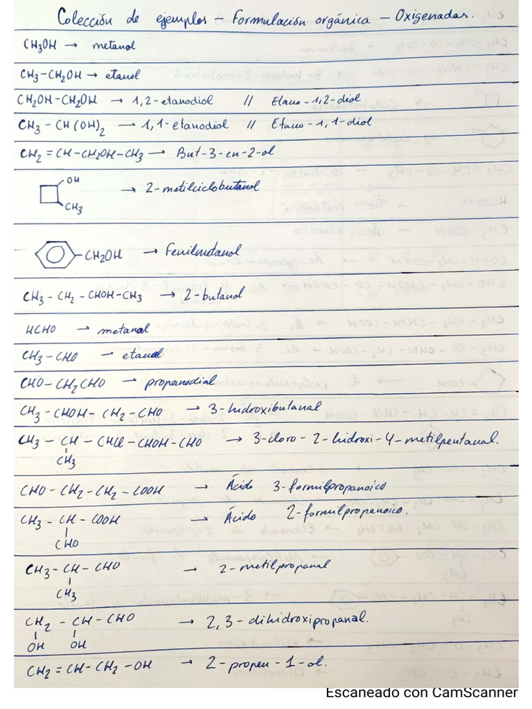 Funciones Oxigenadas | PDF