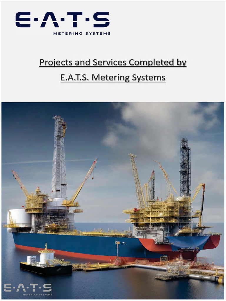 EATS Completed Metering Projects and ongoing related activities Rev1 | PDF