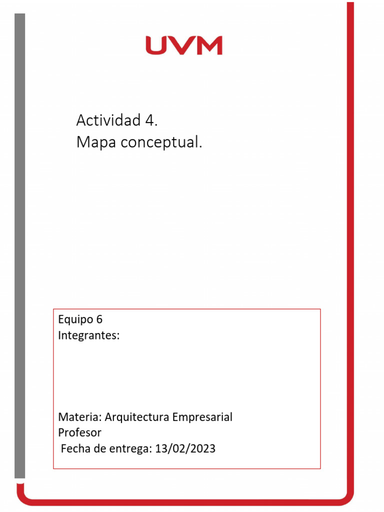Actividad 4. Mapa Conceptual | PDF | Informática