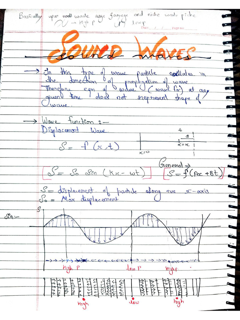 Sound Waves | PDF