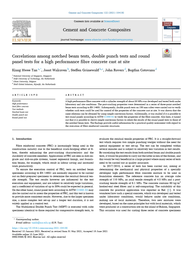 Correlations among notched beam tests, double punch tests and round ...