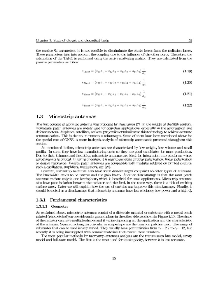 Microstrip Antenna | PDF