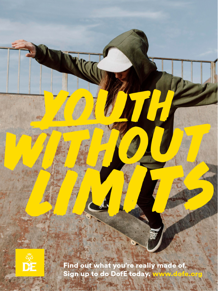 DofE Recruitment Poster A4 Skater | PDF