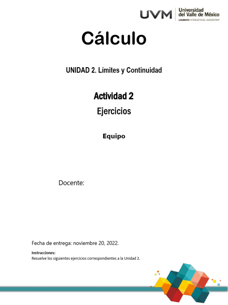 Actividad 2. Ejercicios | PDF