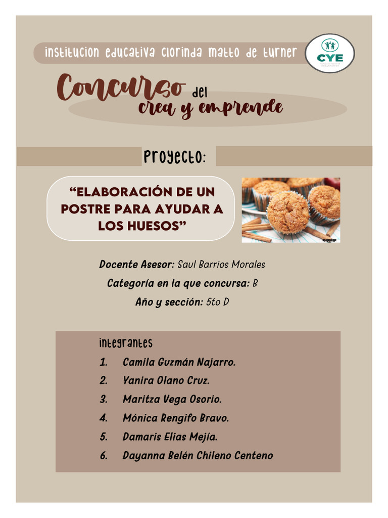 Concurso: Crea y Emprende | PDF