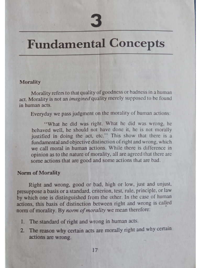 Ethics Chapter 3 | PDF