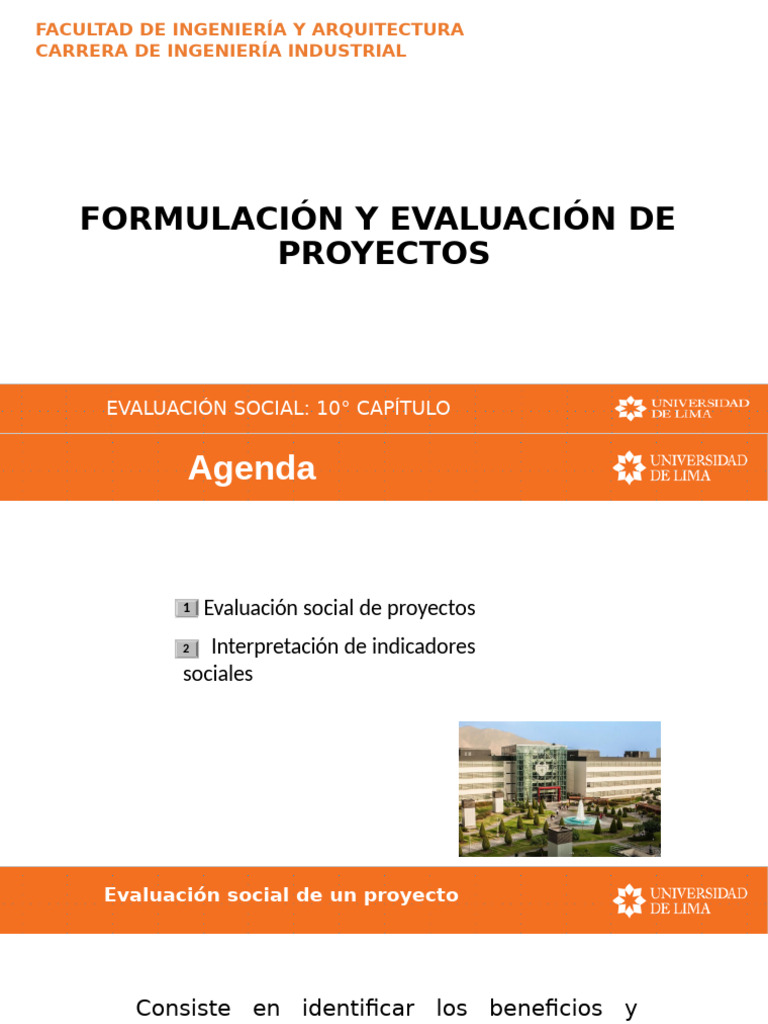 FEP 07 Evaluación Social (PPT 4) | PDF