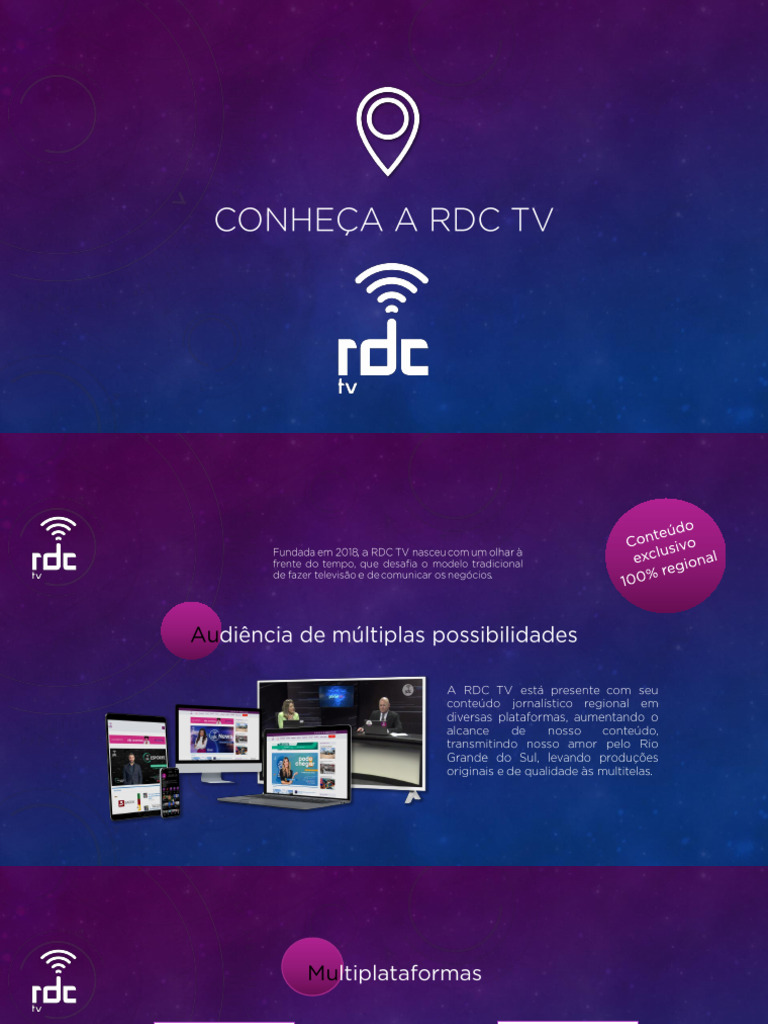 RDC TV - Mídia Kit | PDF