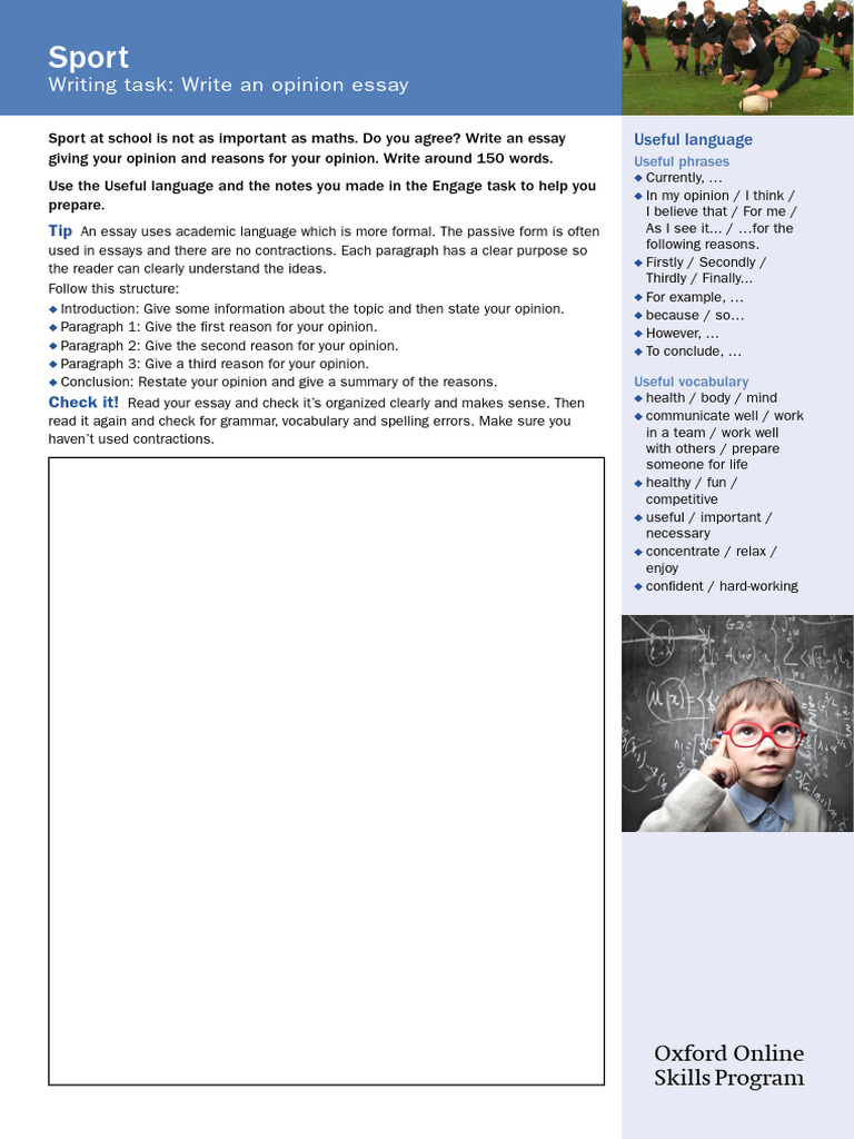 OOSP B1 Sport Yourname | PDF