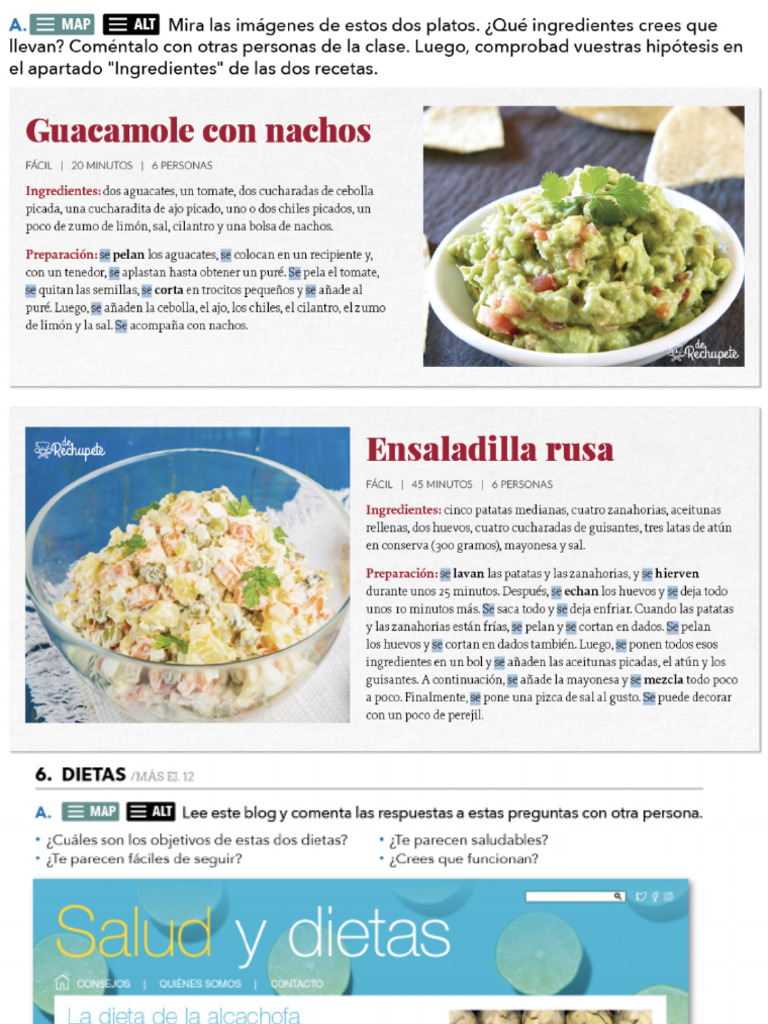 COMIDA, Recetas | PDF