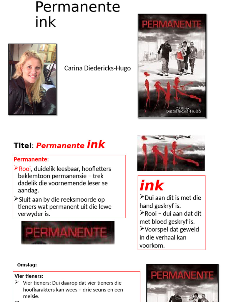 Permanente Ink - Oorsig | PDF