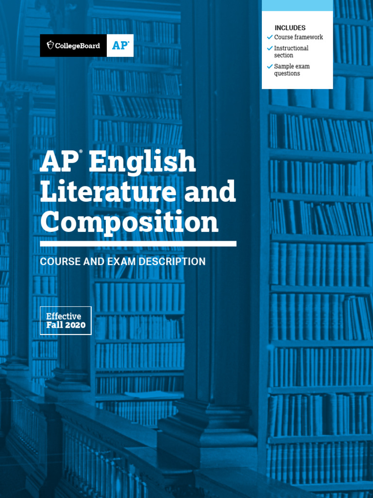 AP® English Literature and Composition Course and Exam Description | PDF