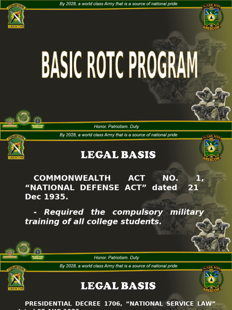 Rotc Orientation | PDF