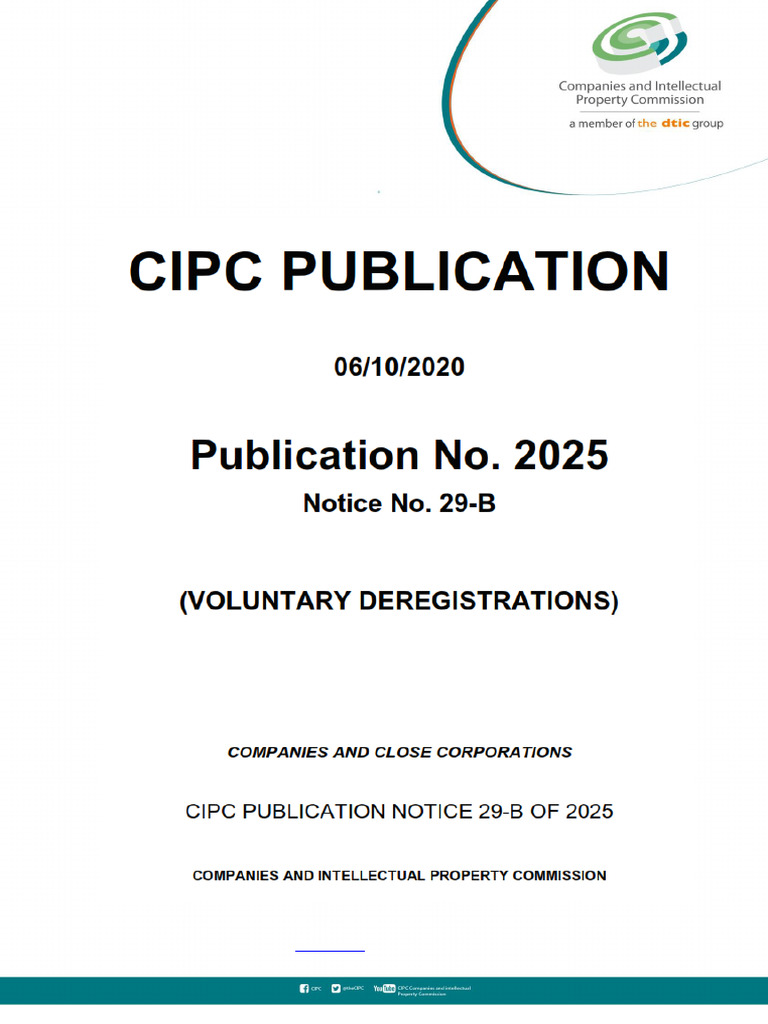 Vol Deregistration | PDF