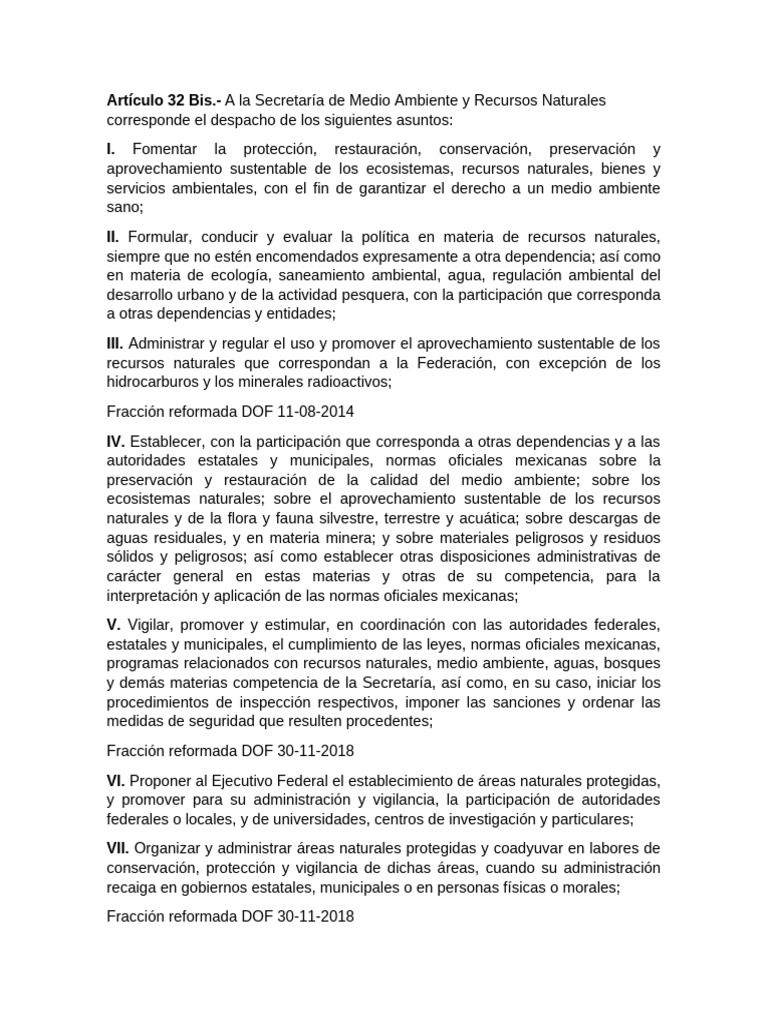 Artículo 32 Bis | PDF