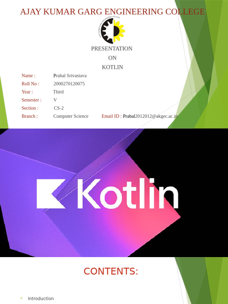 Android Developement Presentation | PDF | String (Computer Science ...