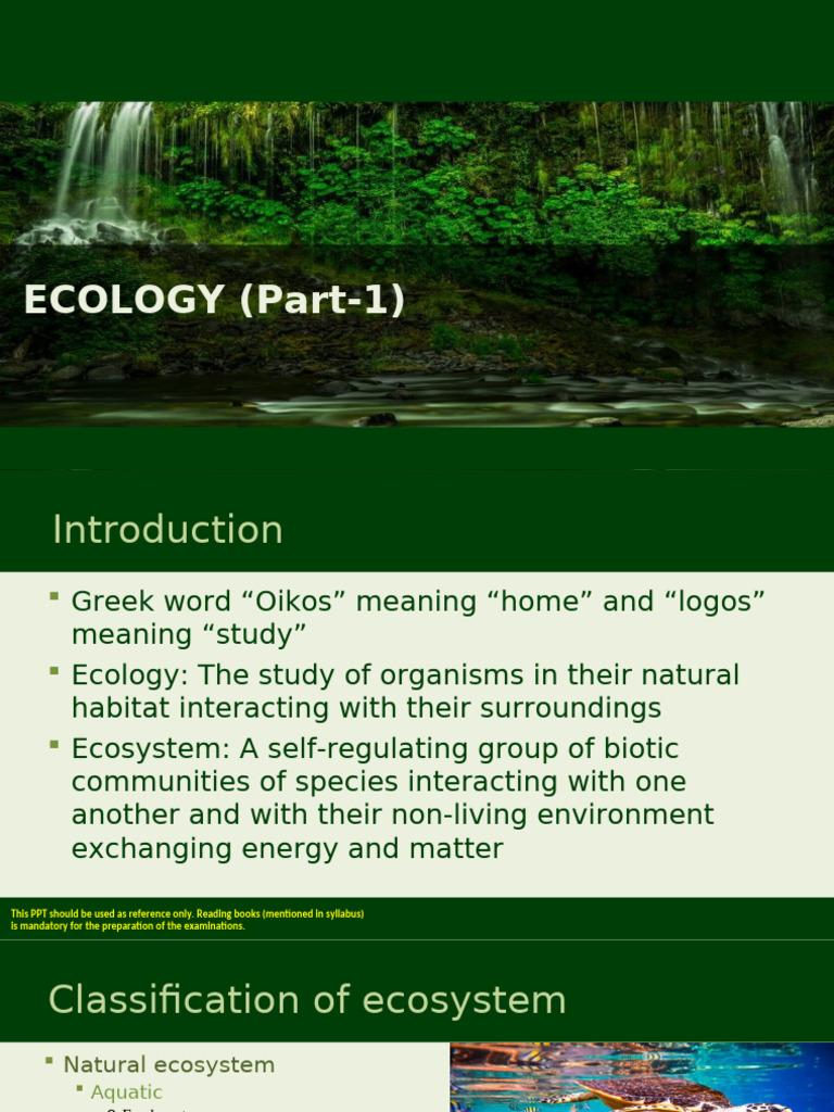 6 Ecology1 | PDF