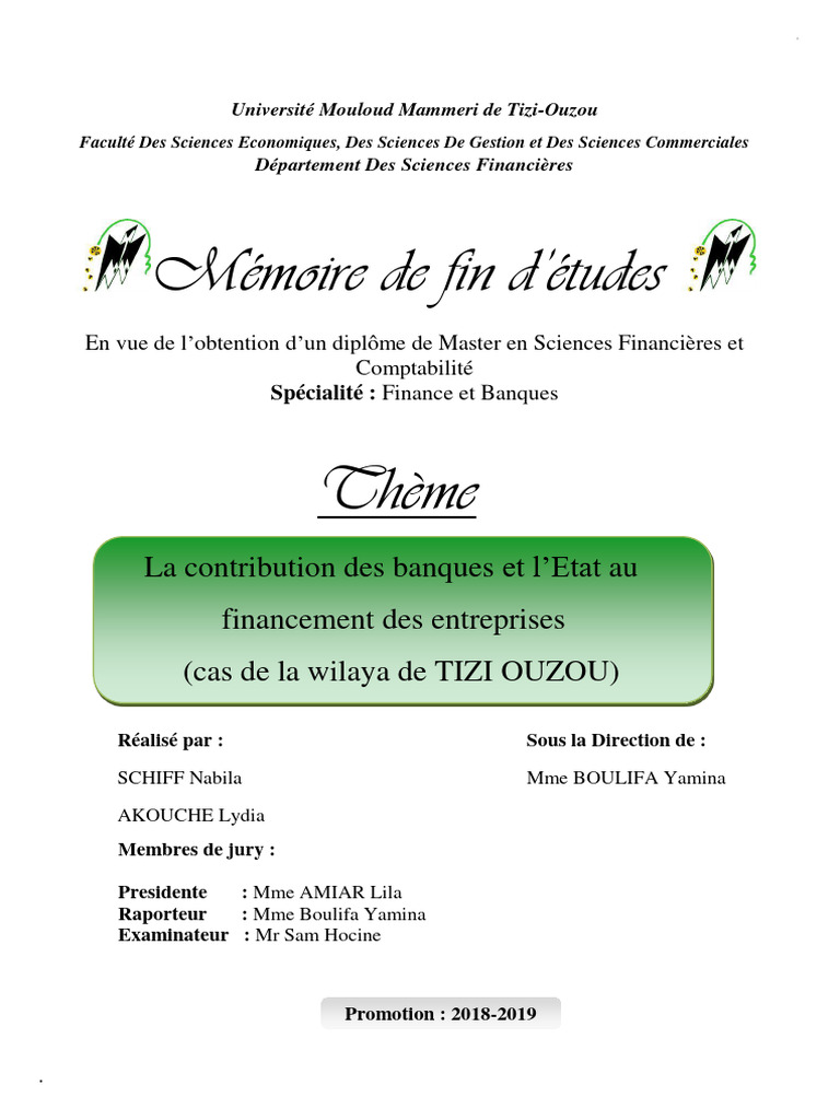Memoire Tizi | PDF
