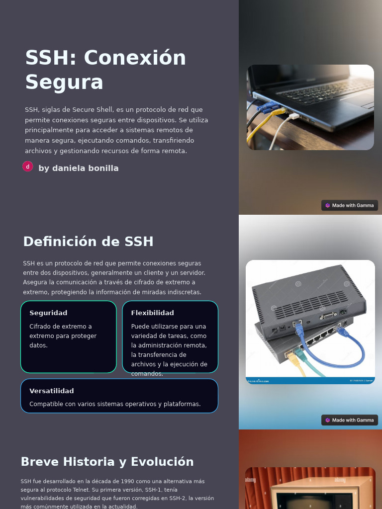 SSH Conexion Segura | PDF