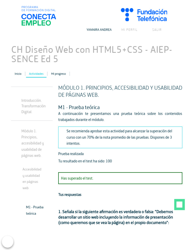 Actividades - Conecta Empleo | PDF