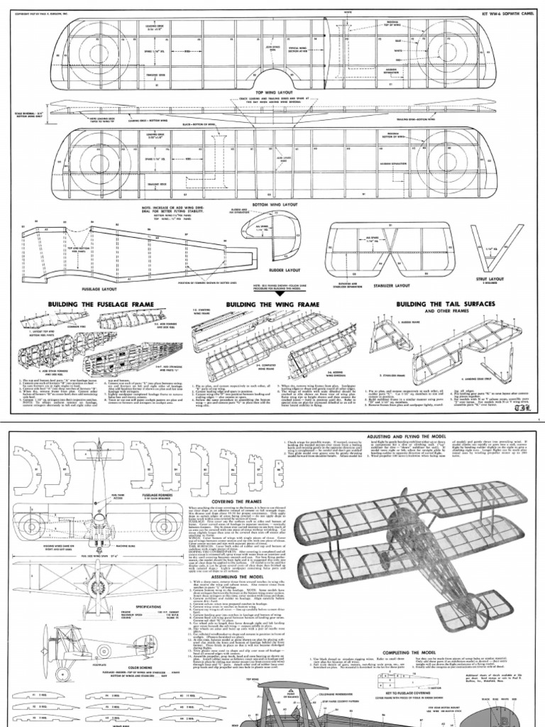9in Sopwith Camel Build.pdf · version 1 | PDF