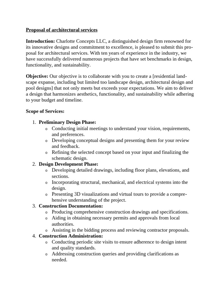 Design Proposal | PDF