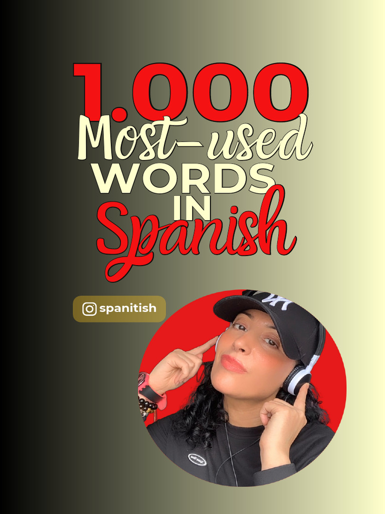 PDF-1.000 Most Used Words in Spanish - Marta Fernandez | PDF