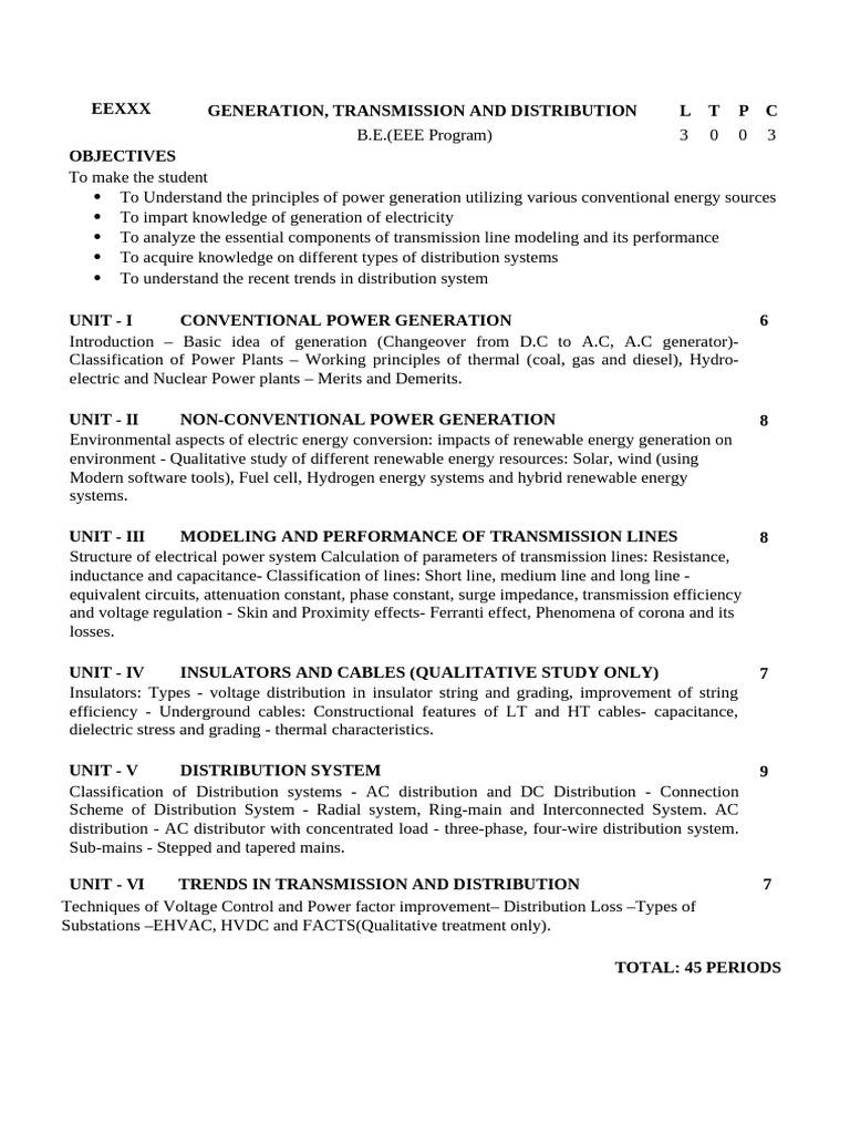Generation, Transmission and Distribution | PDF