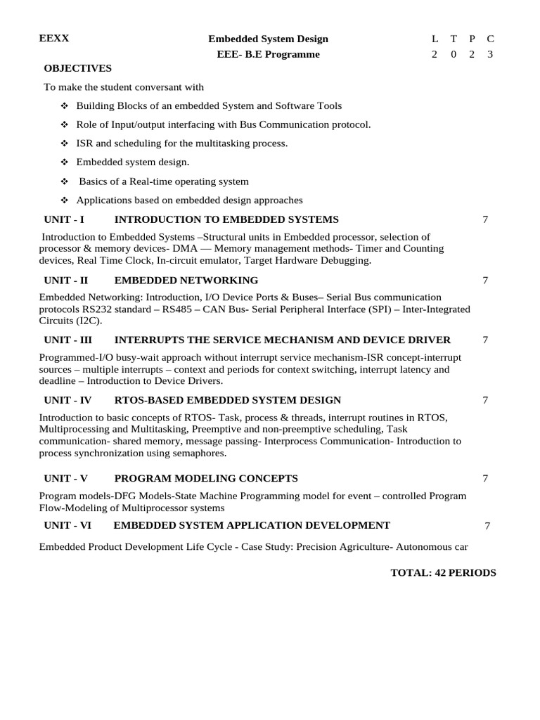Embedded System Design | PDF Embedded System Design | PDF