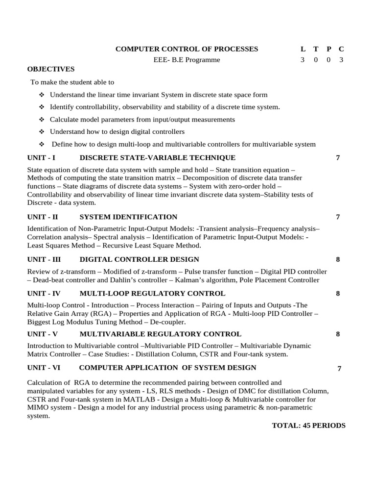 Computer Control Pdf