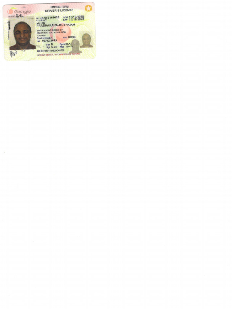 Anjan DL_Address Proof | PDF