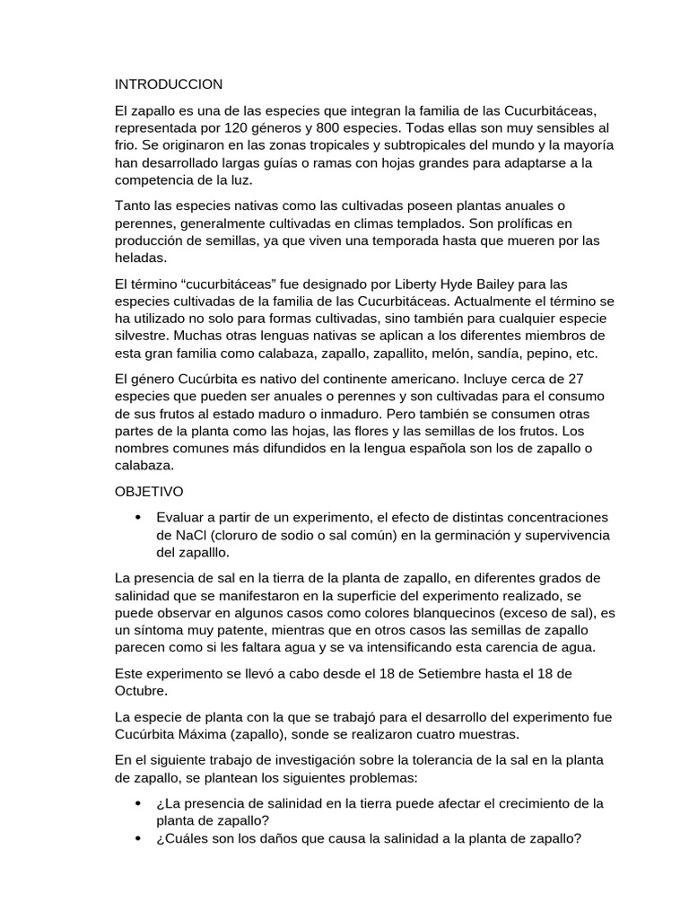 Informe Cientifico. Investigacion CS Naturales | PDF