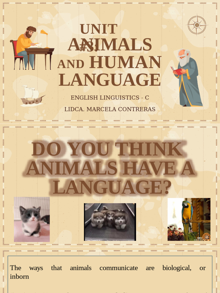 Animals and Human Language | PDF