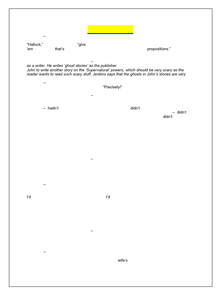 A Shady Plot (Class - X) | PDF