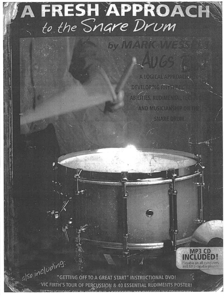 Wessels - Fresh Approach To The Snare Drum Lessons 1-10 | PDF