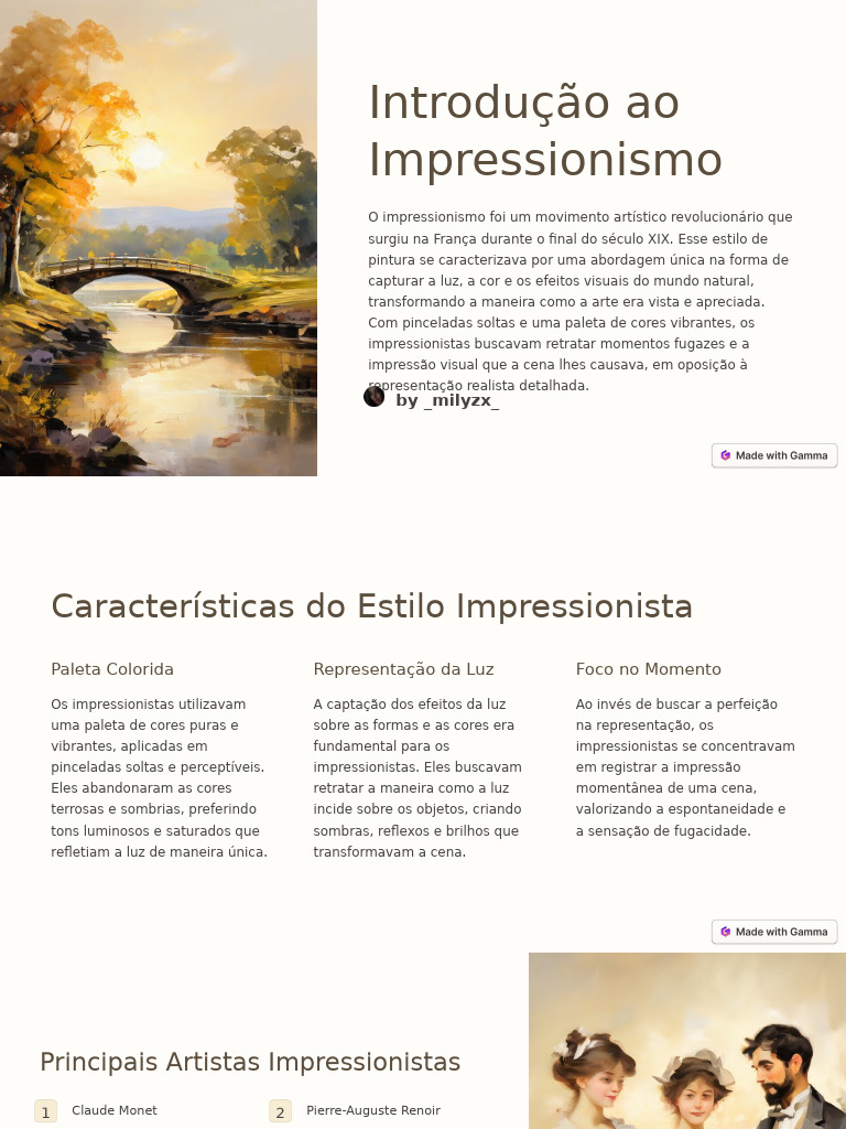 Introducao Ao Impressionismo | PDF