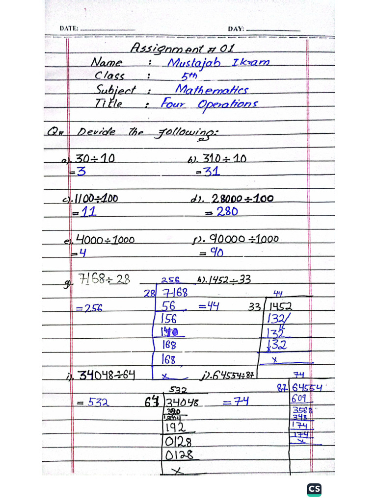 Math Assignment 1 Mustajab Ikram | PDF | Technology & Engineering