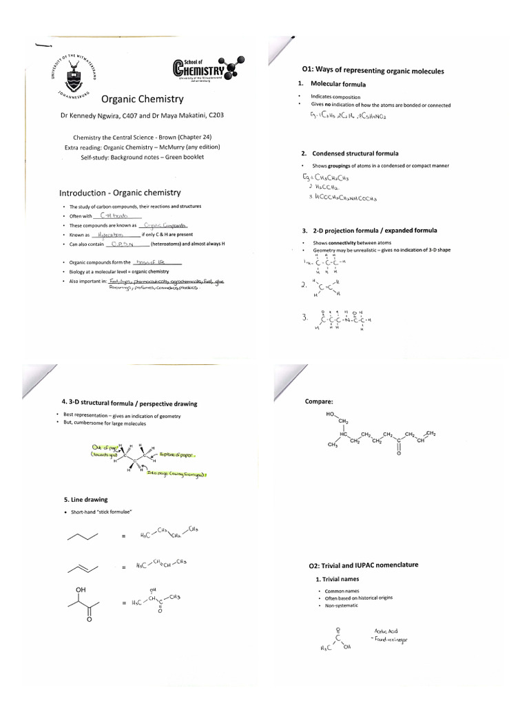 Organic Chemistry Notes | PDF