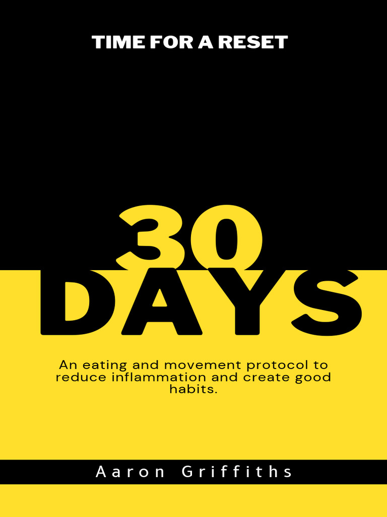 30 Day Reset Booklet | PDF
