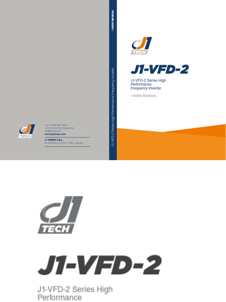 J1 - manual-J1-VFD-2-2 ULTIMO | PDF
