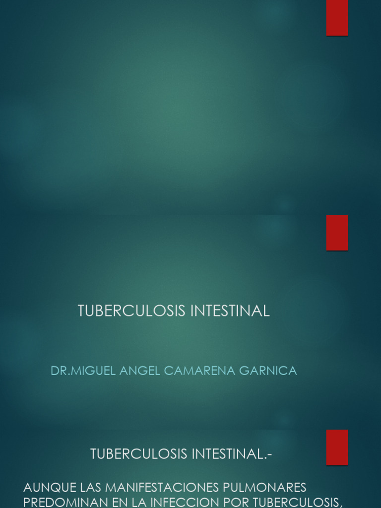 Tuberculosis Intestinal | PDF